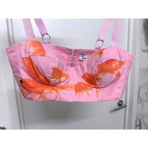 Rachel Antonoff | Tops | Rachel Antonoff Karen Bra Crop Top Bustier ...